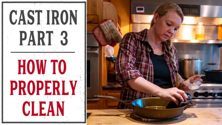 Seasoning a Cast Iron Pan in 3 Easy Steps (Includes Stripping the Pan)