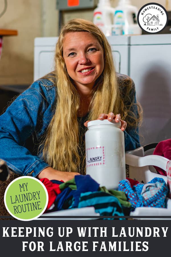 How to Keep Up With Laundry - For Large and Small Families