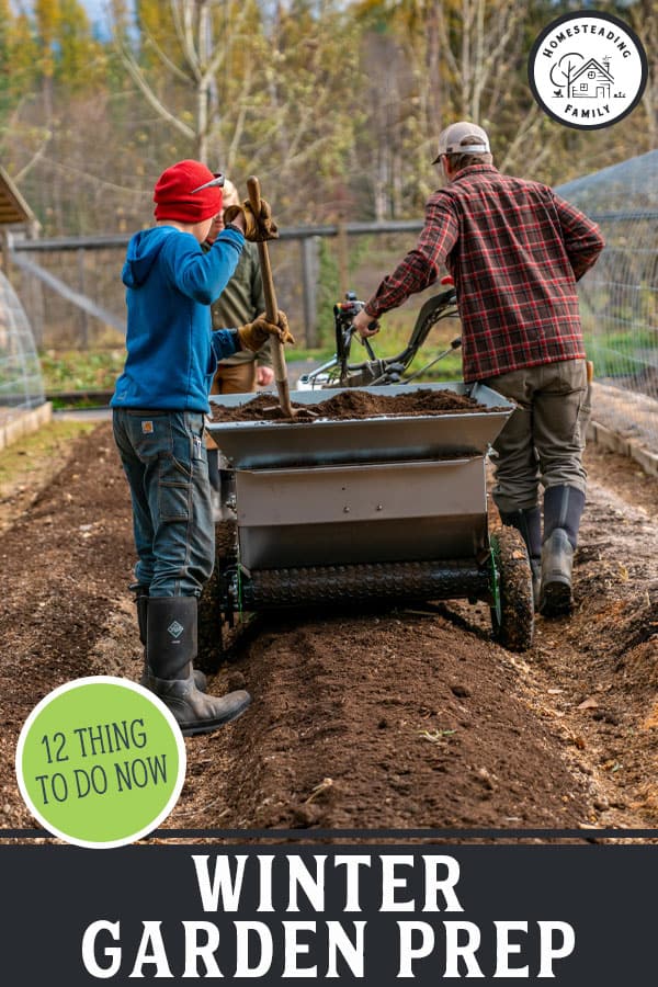 Preparing the Garden for Winter in the Fall
