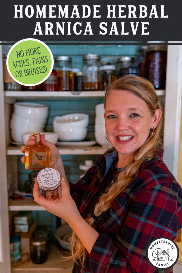 Homemade Arnica Salve Recipe - Bruises, Aches & Tension Headaches