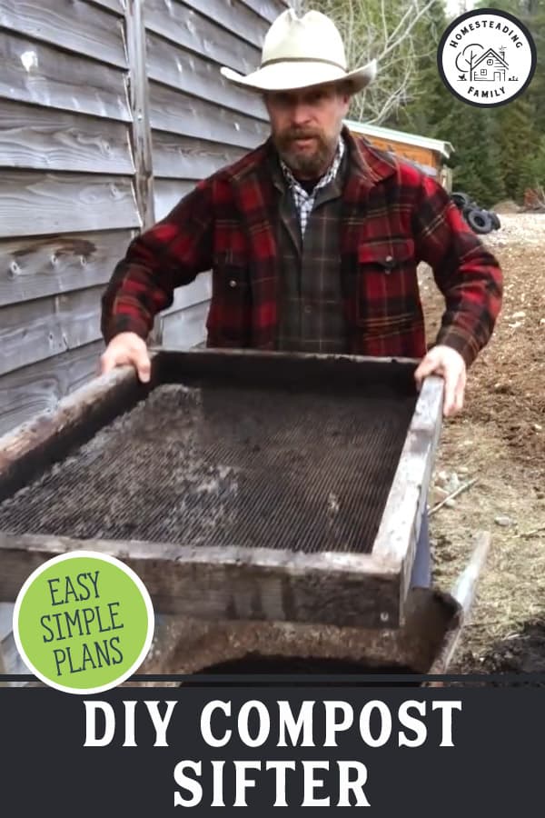 Building a DIY Compost Sifter — Homesteading Family