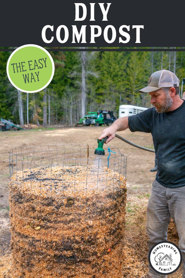 How to Make Compost the Easy Way — Homesteading Family