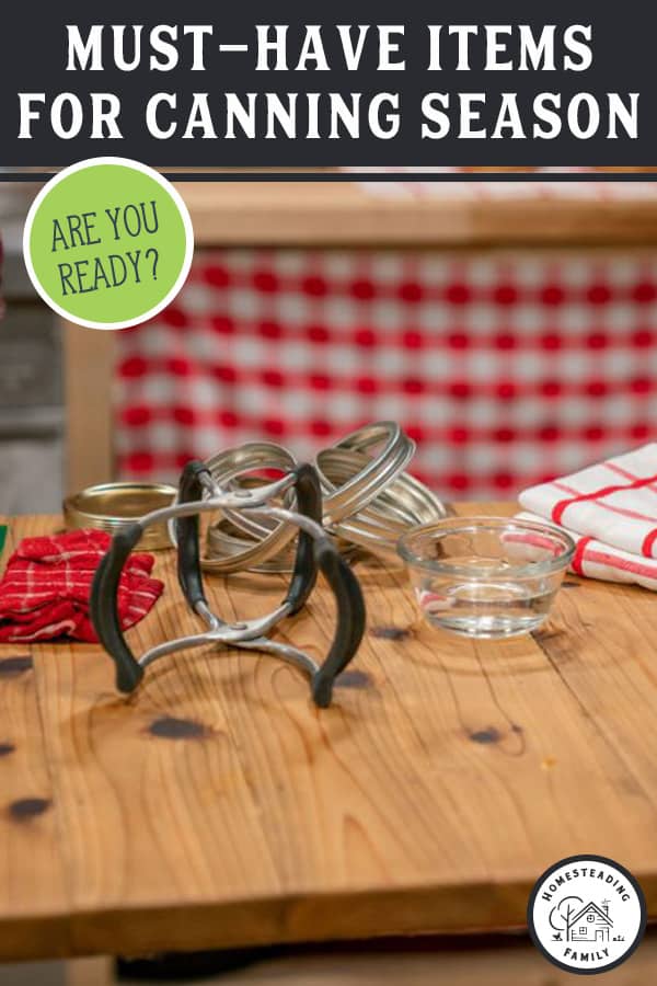 How to Get Ready for Preservation Season — Homesteading Family