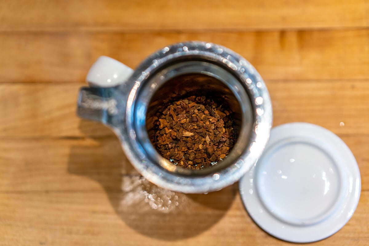 Homemade Dandelion Root Tea Latte — Homesteading Family