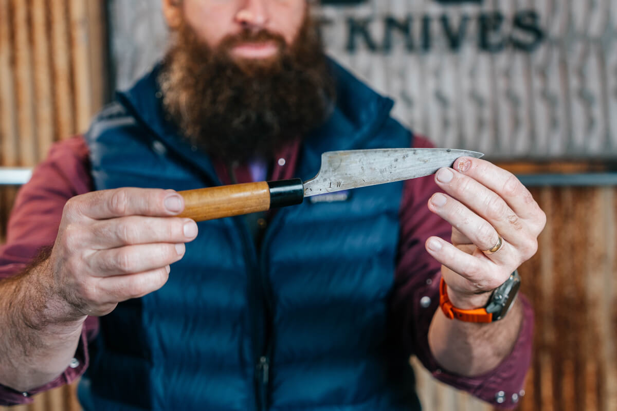 Knife Sharpening Basics with Patrick Roerhman — Homesteading Family