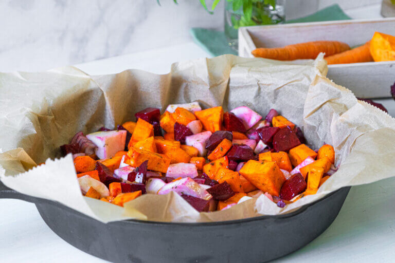Roasted Fall Vegetables | Easy Seasonal Side Dish — Homesteading Family