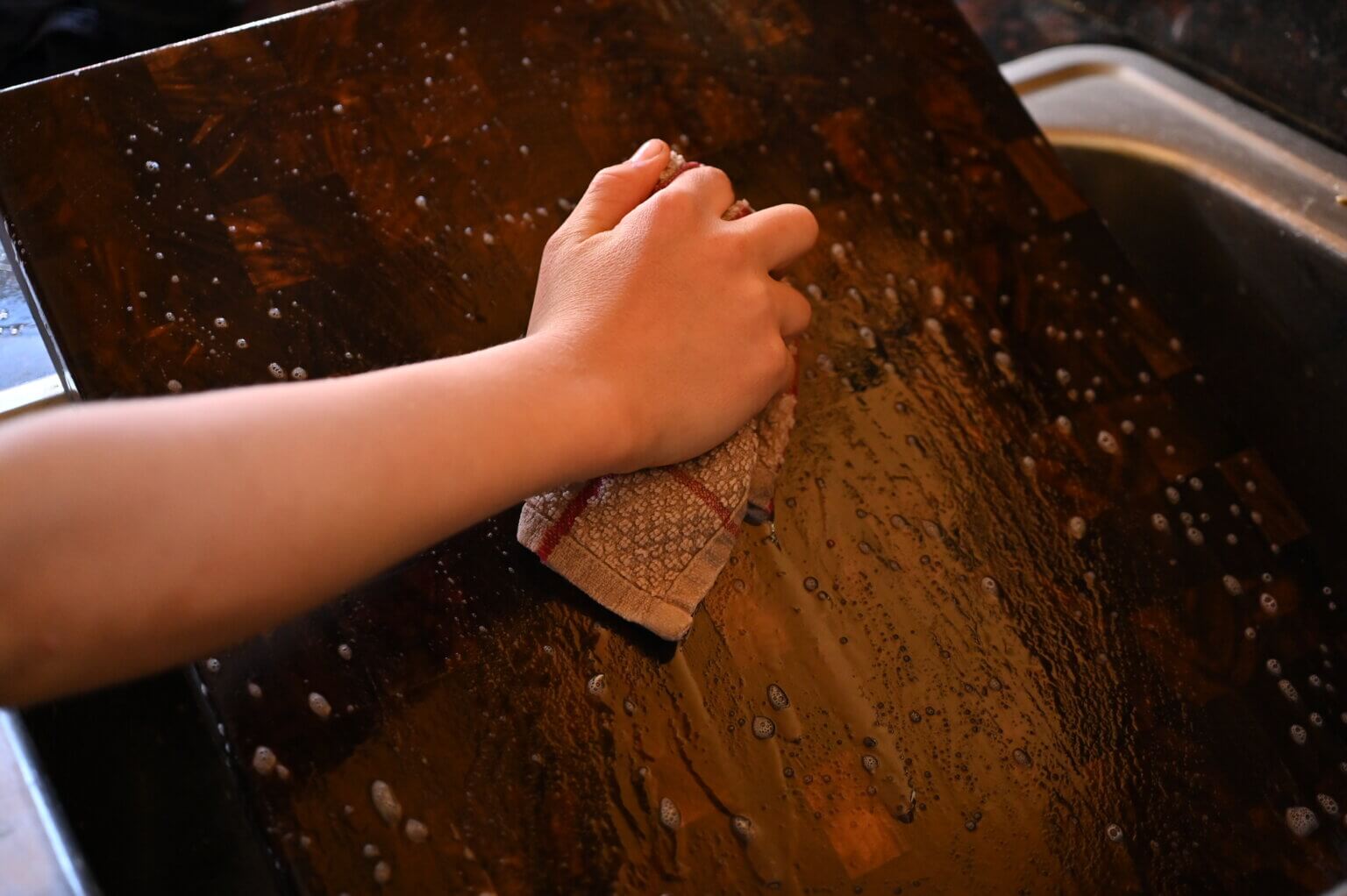 How to Clean a Wooden Cutting Board — Homesteading Family
