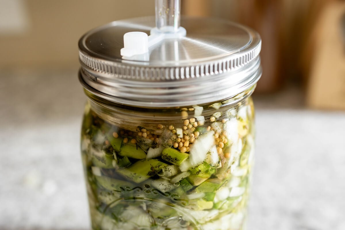 Fermented Asparagus Relish Recipe — Homesteading Family